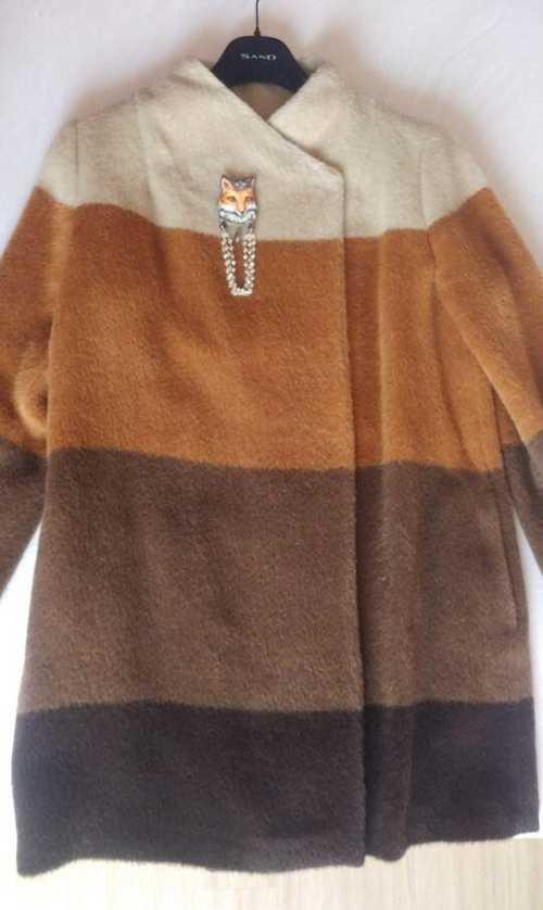 Пальто альпака Marella, 48 размер