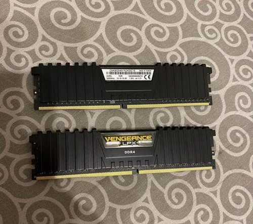 Озу Corsair DDR4 2400 16gb (2x8gb)