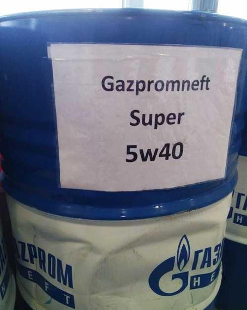 Масло Моторное Газпром Супер 5w40 Полусинтетика