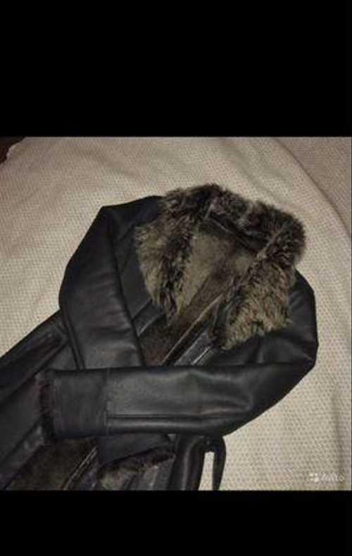 Дубленка натуральная Lacoste