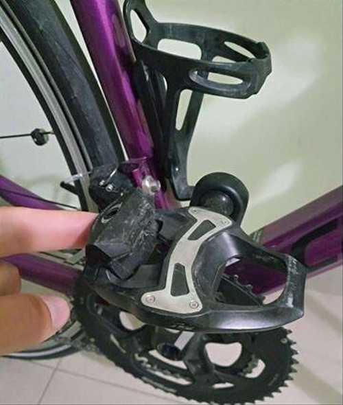 Шоссейные контактные педали Shimano 105