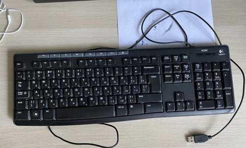 Клавиатура Logitech Media Keyboard k200