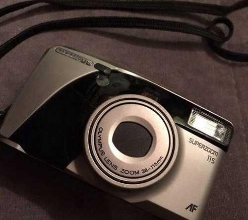 Плёночный фотоаппарат Olympus superzoom 115 38-115