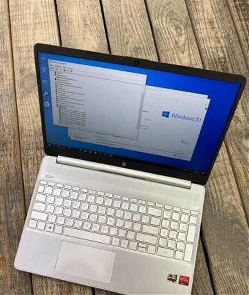 Новый мощный ноутбук HP ryzen 7/8gb/256gb SSD