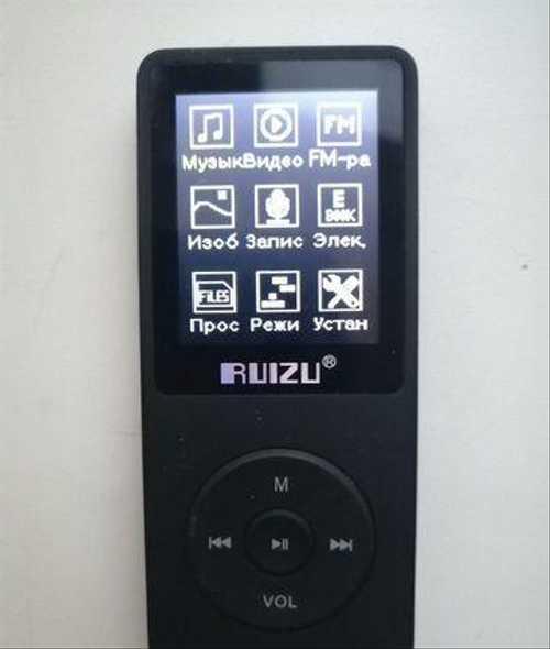 Mp3 плеер ruizu X02