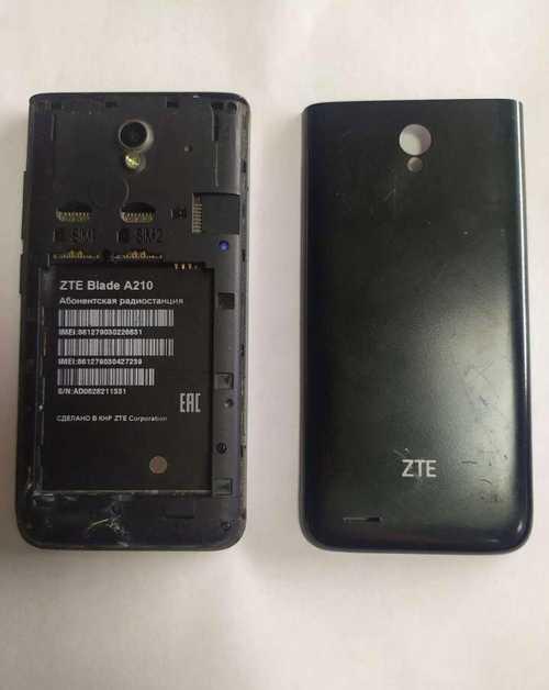 Телефон ZTE Blade A210
