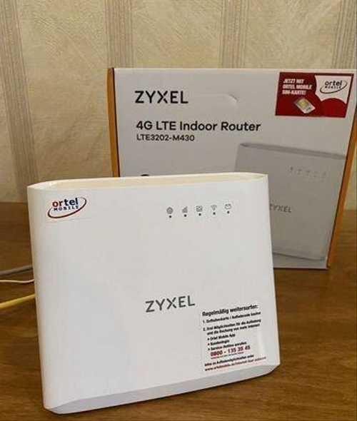 Wi-Fi роутер Zyxel LTE3202-M430