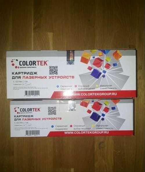 Картриджи colortec для принтера
