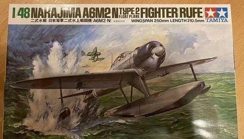 Сборная модель Tamiya 61017 Nakajima A6M2-N type-2