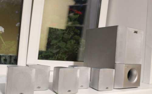 Колонки 5.1 акустика домашний кинотеатр JVC 600 вт