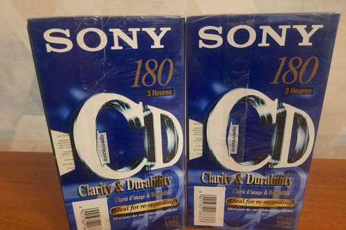 Кассеты VHS новые Sony