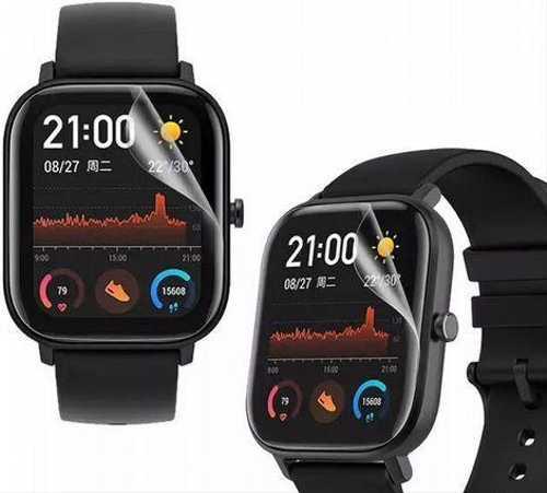 Гидрогелиевая пленка на часы Amazfit