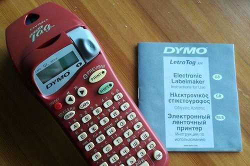 Dymo принтер ленточный не печатает