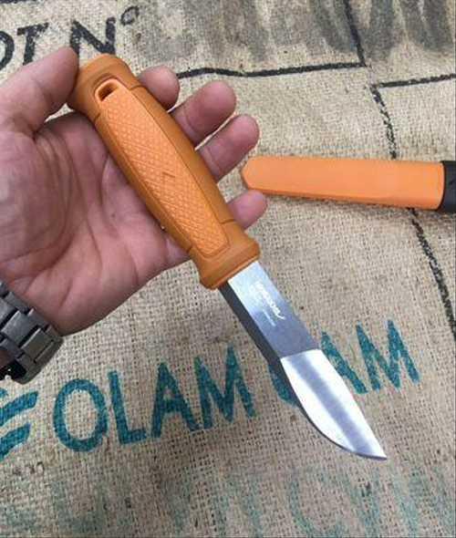 Нож morakniv kansbol burnt orange, нерж. сталь