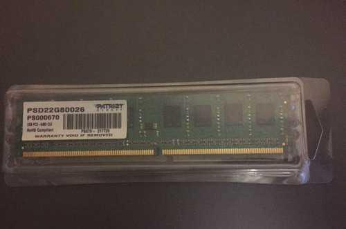 2Gb DDR2 Patriot Memory PSD22G80026