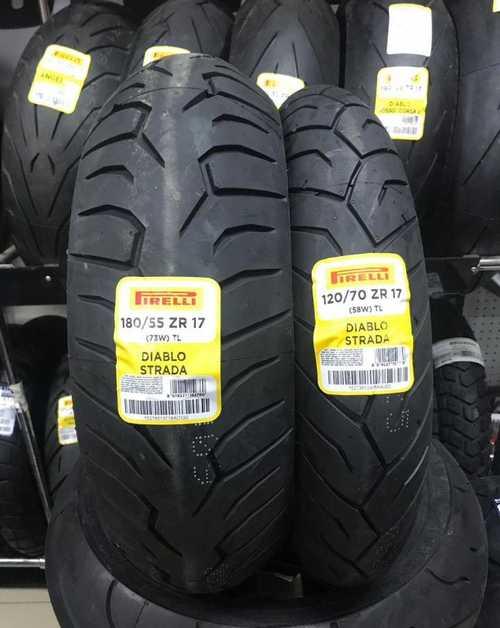 Мотошины Pirelli Diablo Strada 180/55 R17 73W Rear
