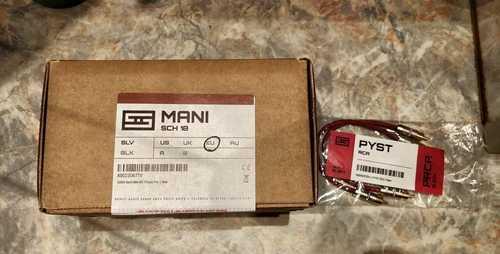 Schiit Mani - фонокорректор + кабели RCA 15 см
