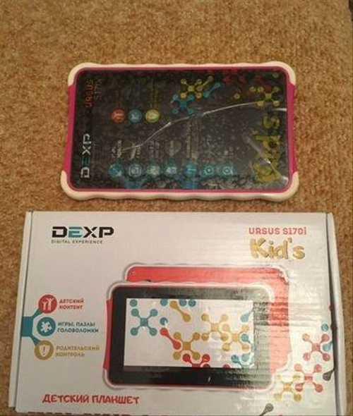 Детский планшет Dexp Ursus S 170i