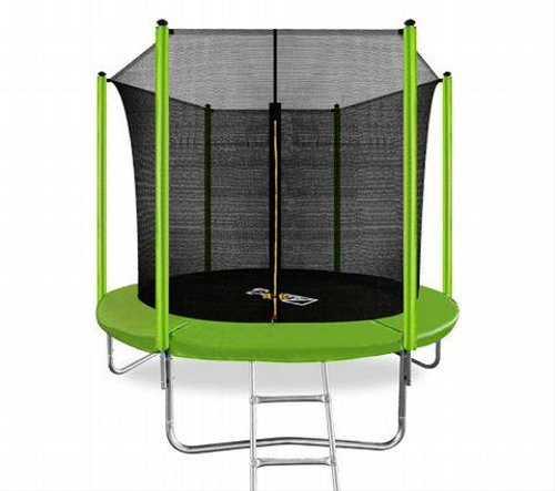 Батут Arland 8FT с страховочной сеткой и лестницей