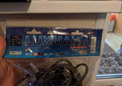 Luxman (3,5 ST. plug + svhs) 3 RCA plug 10 м