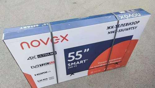 Новый телевизор novex 55 дюймов