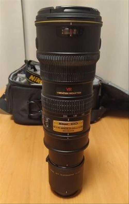 Nikon AF-S VR 70-200mm f/2.8G ED