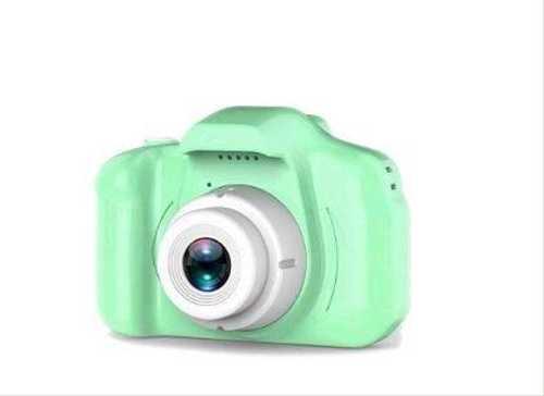 Фотоаппарат детский зелен(Прорез.покрытие,400Mah)