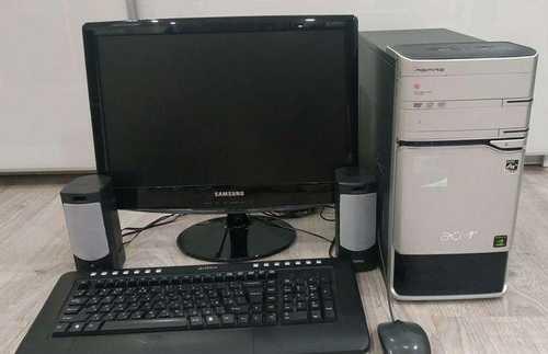 Компьютер для дома или офиса (с монитором 19")