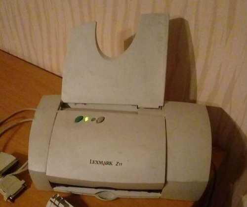 Цветной струйный принтер Lexmark Z11 (LPT)