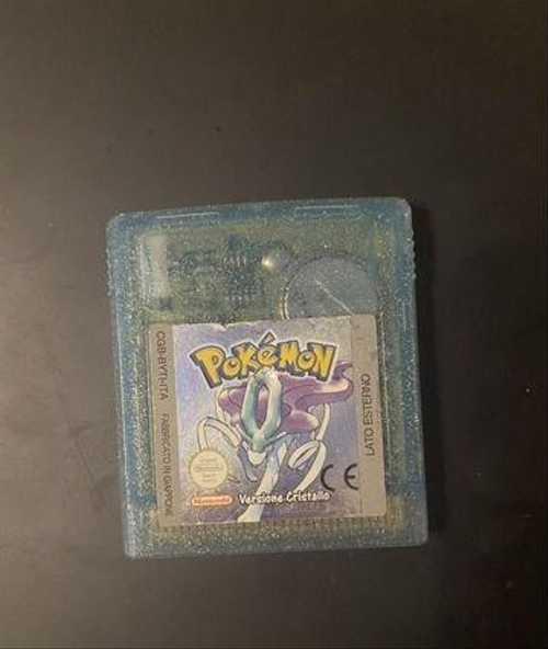 Pokemon crystal nintendo gameboy