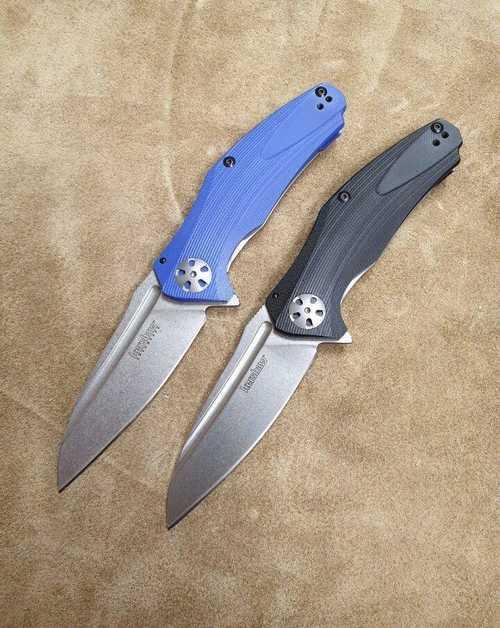 Нож складной kershaw natrix blue