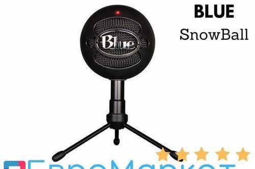 Микрофон Студийный Blue Snowball iCE черный