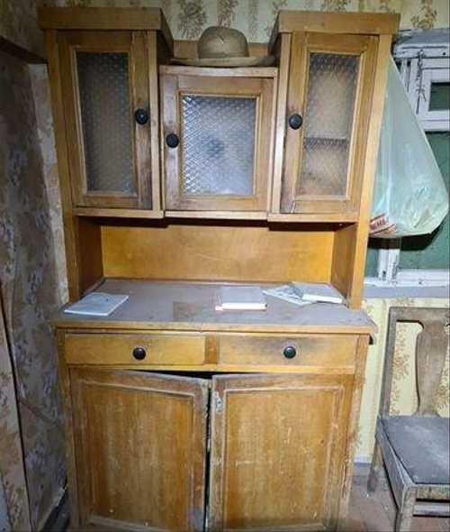 Старинный буфет шкаф комод