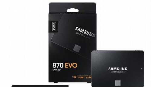 SSD Samsung 250Gb 870 EVO 2.5" SATA III