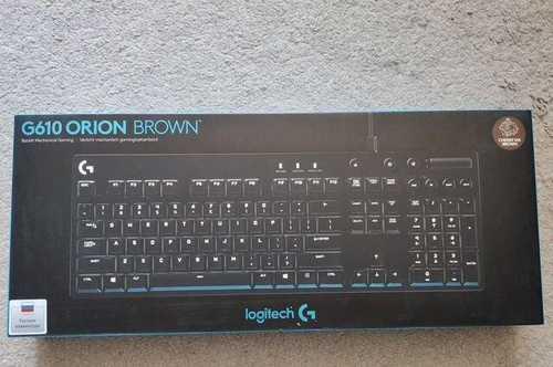 Клавиатура Logitech G610 Orion Brown