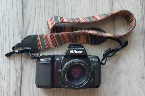 Пленочный Nikon F-801s + Nikon AF 50/1.8 D