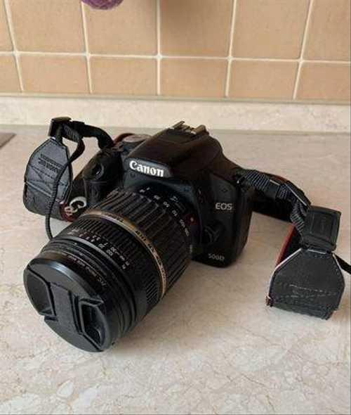 Зеркальный фотоаппарат Canon D500