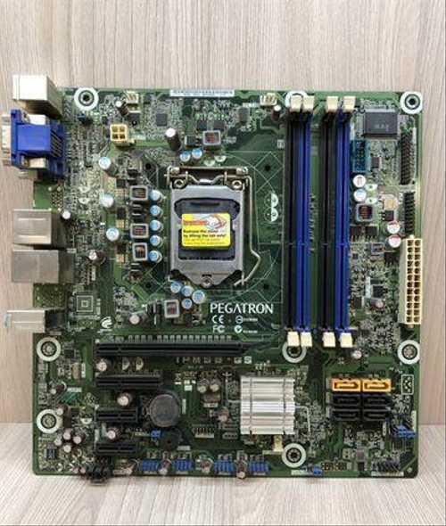 Материнская плата 1155 Pegatron ipmsb-GS (H67 PCI