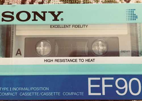 Аудиокассета sony EF90