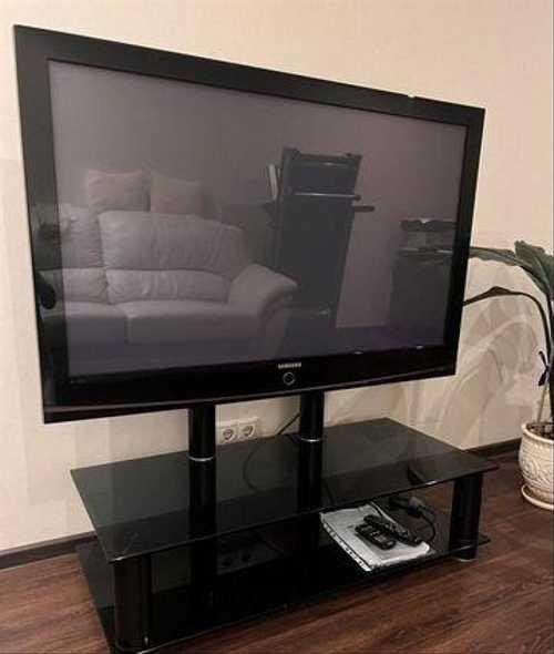 Телевизор samsung 50 дюймов с стяклянной тумбой