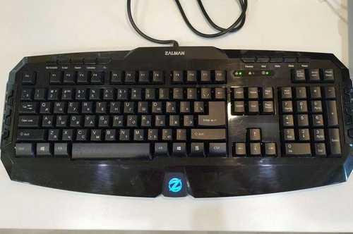 Игровая клавиатура Zalman ZM-K300M Black USB