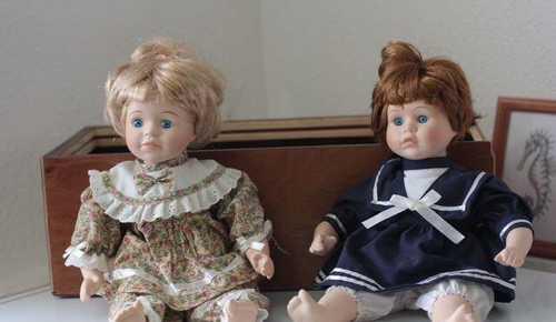 Форфоровая кукла The promenade collection Anne