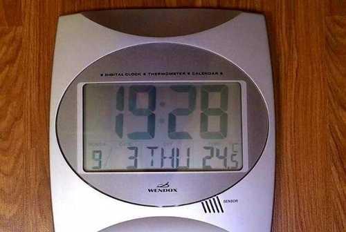 Легендарные Wendox часы календарь термометр
