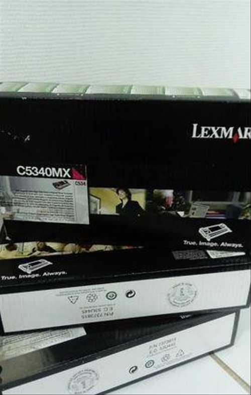 Оригинальные картриджи Lexmark