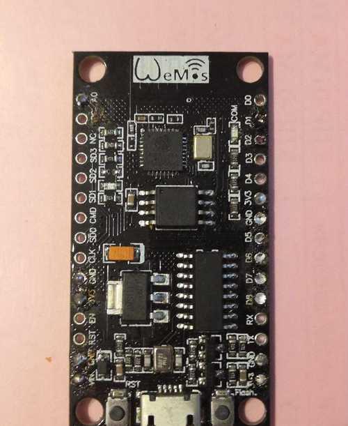 Nodemcu WeMos ESP8266 + CH340