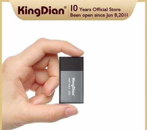 Внешний SSD-накопитель KingDian, 120 гб USB 3.0 Ти