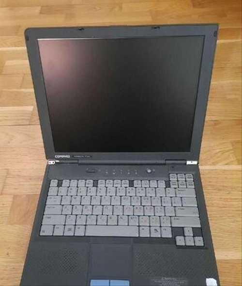 Старый ноутбук Compaq Armada e500