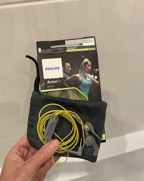 Спортивные наушники philips ActionFit
