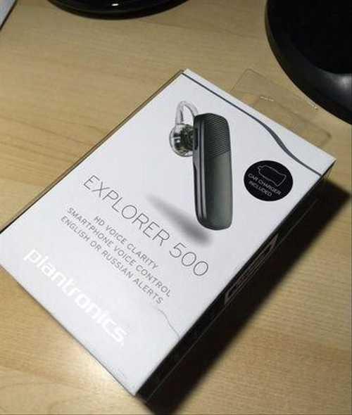 Bluetooth-гарнитура plantronics explorer 500 black