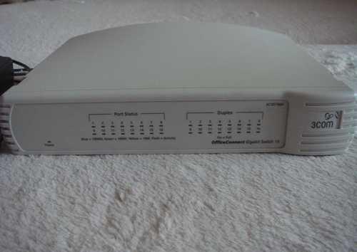 3COM Gigabit Switch 16 портовый